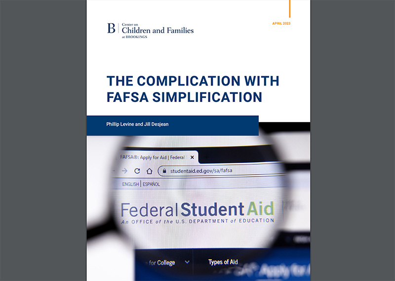 New Report: The complication with FAFSA simplification | College Aid Services