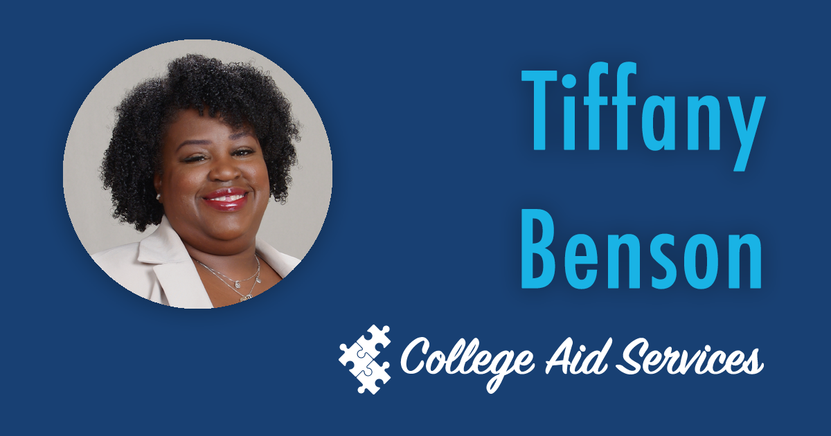 Tiffany Benson | College Aid Services