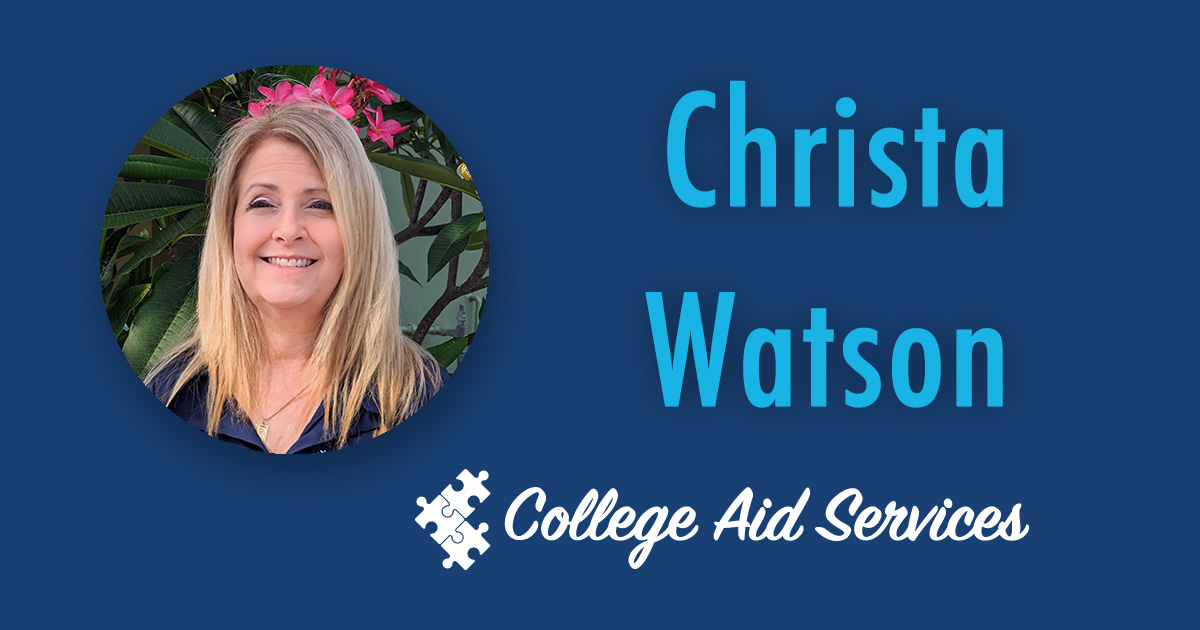 Christa Watson | College Aid Services