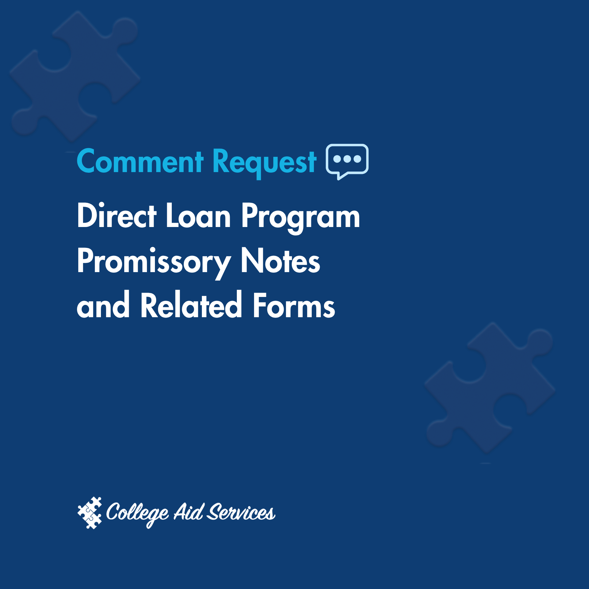 Comment Request: William D. Ford Federal Direct Loan Program (Direct ...